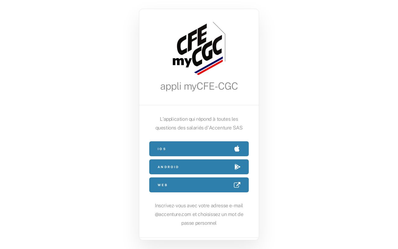 appli myCFE-CGC